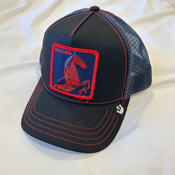 Goorin Bros | Accessories | Goorin Bros Black And Red Stallion Hat ...